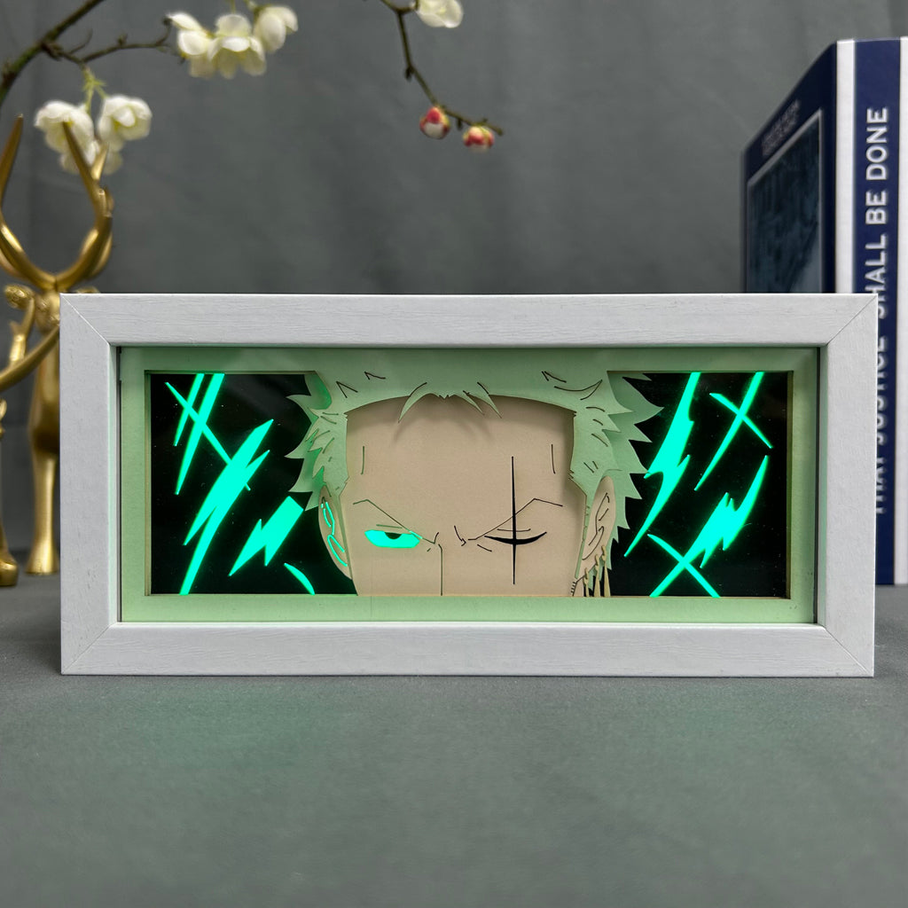 Roronoa Zoro Light Box | Island of Anime