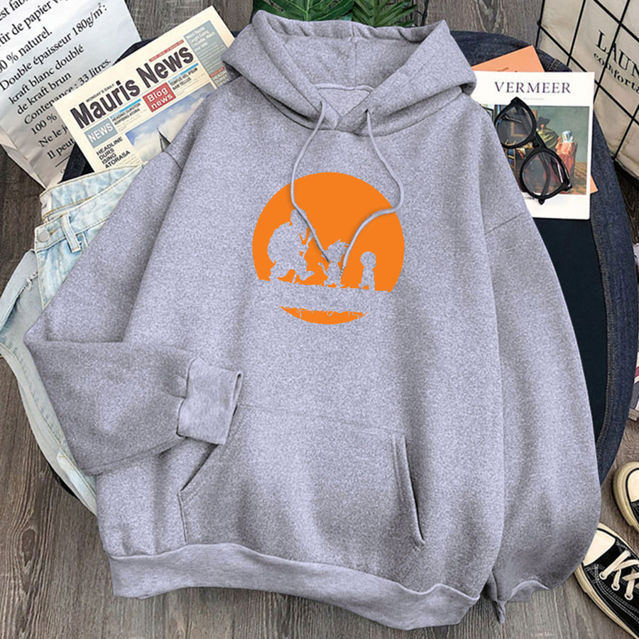 Master Roshi and Goku Hoodie | Island of Anime