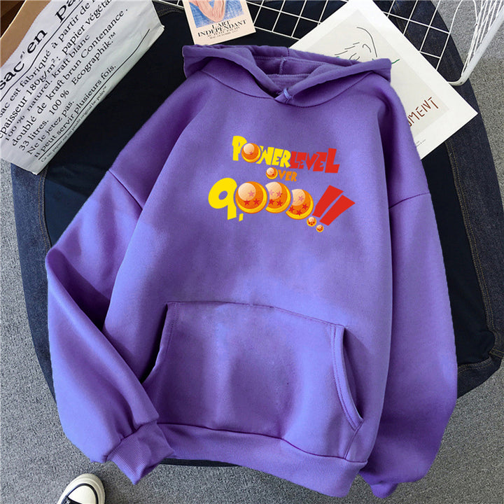 Power Level Over 9000 Hoodie | Island of Anime