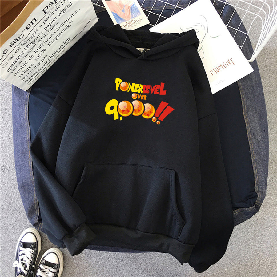 Power Level Over 9000 Hoodie | Island of Anime