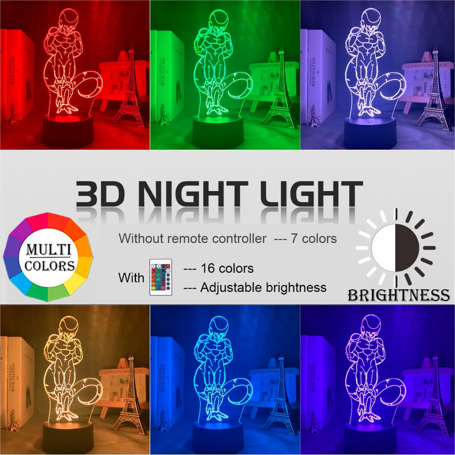 Frieza LED Lamp | Island of Anime