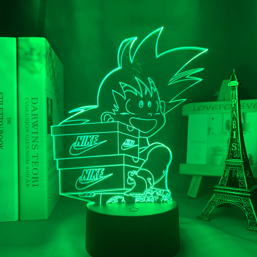 Kid Goku LED Lamp | Island of Anime