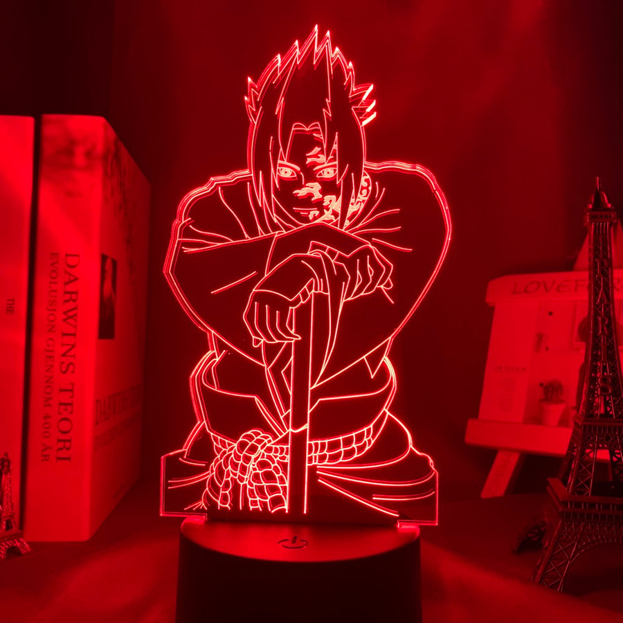 Sasuke Uchiha LED Lamp | Island of Anime