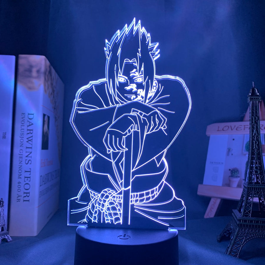 Sasuke Uchiha LED Lamp | Island of Anime