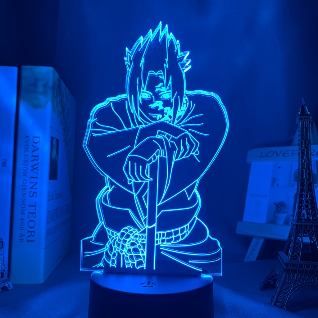 Sasuke Uchiha LED Lamp | Island of Anime