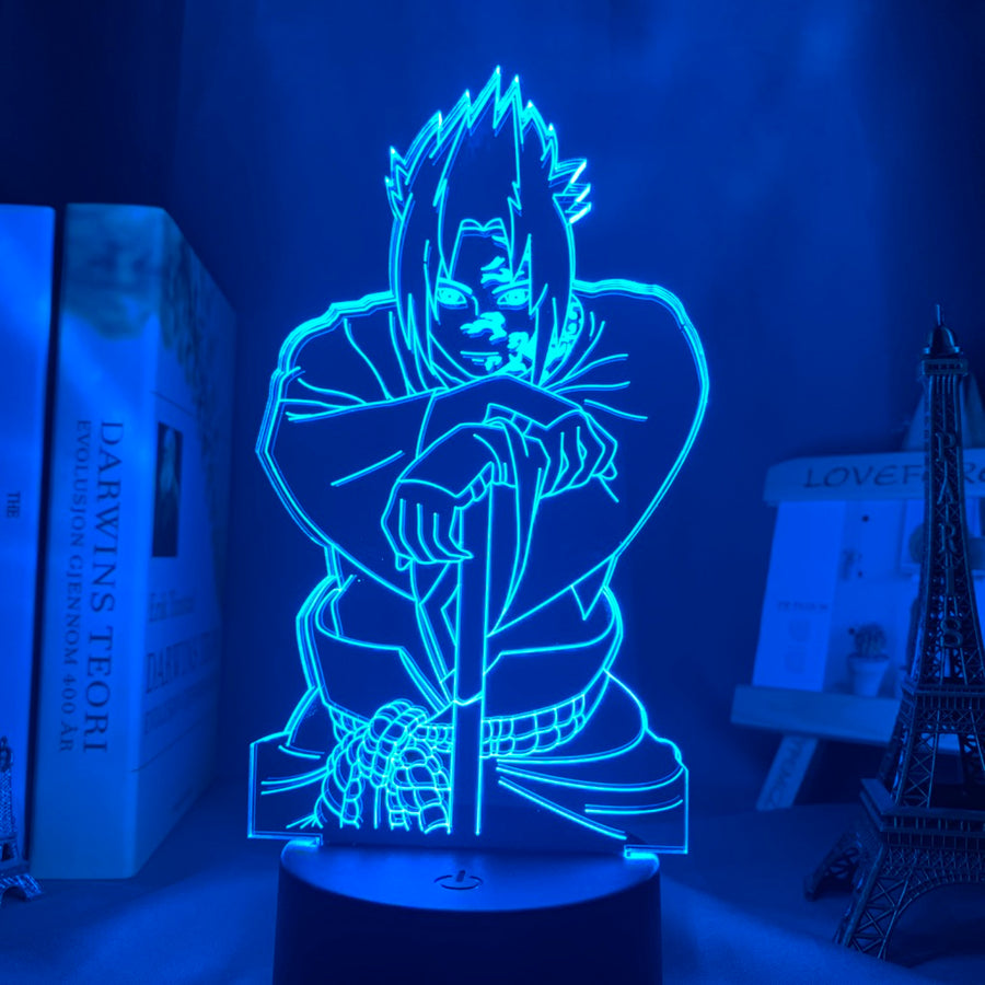 Sasuke Uchiha LED Lamp | Island of Anime