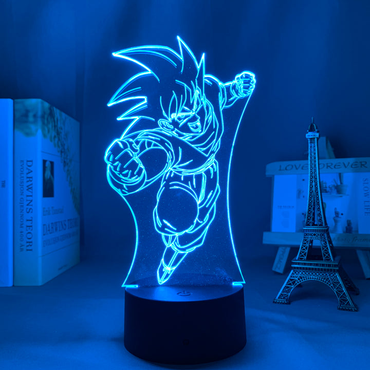 Goku LED Lamp | Island of Anime