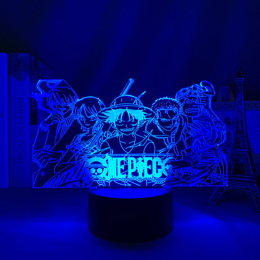 One Piece LED Lamp | Island of Anime