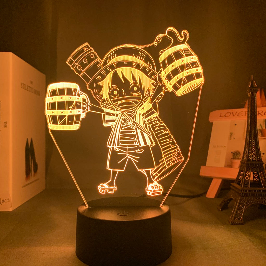 Luffy LED Lamp | Island of Anime