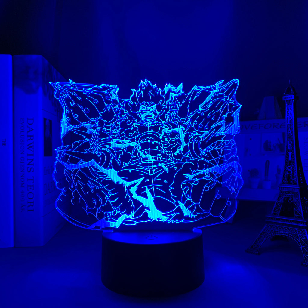 Luffy Future Surpassing Python LED Lamp | Island of Anime