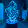 Goku Super Saiyan LED Lamp | Island of Anime